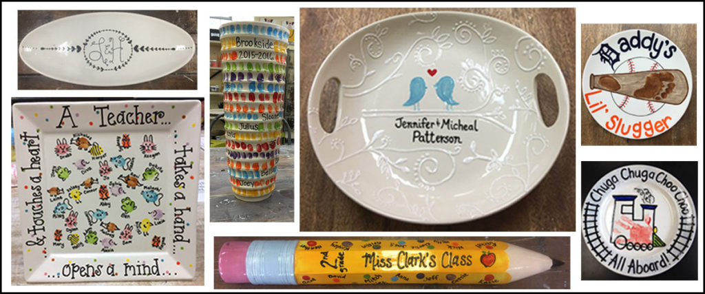 Custom Artwork | Creative Arts Studios Royal Oak Pottery Painting